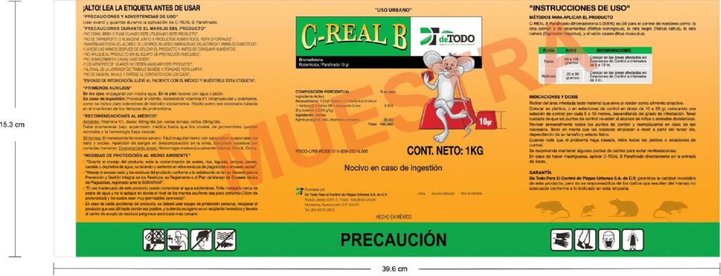 Rodenticidas - PestWeb | Veseris México